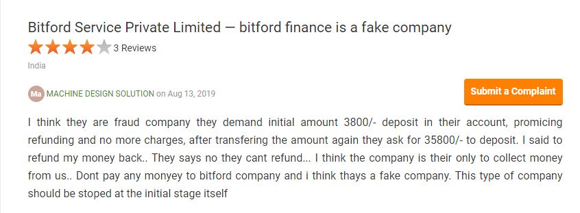 Bitford Finance Loans{Complete Detail & Review}